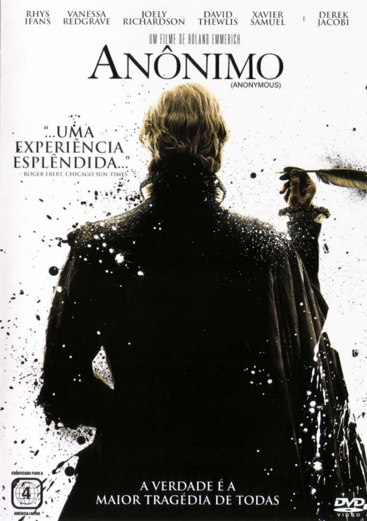 Anônimo | Trailer legendado e sinopse - Café com Filme